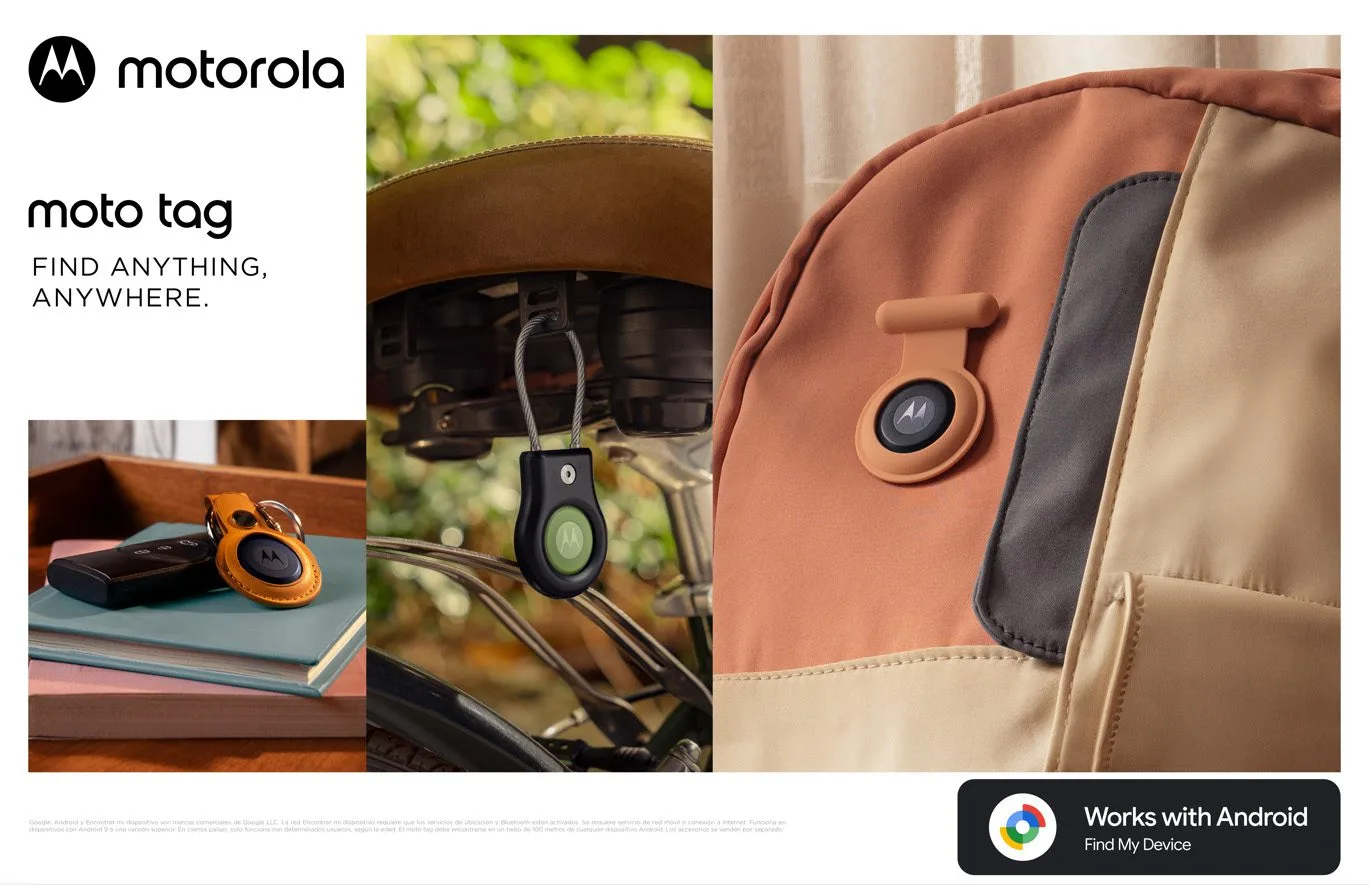 Moto Tag: El nuevo rastreador UWB que funciona con todos los Android ...